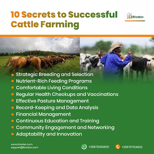 10 Secrets to Successful Cattle Farming: A Practical Guide